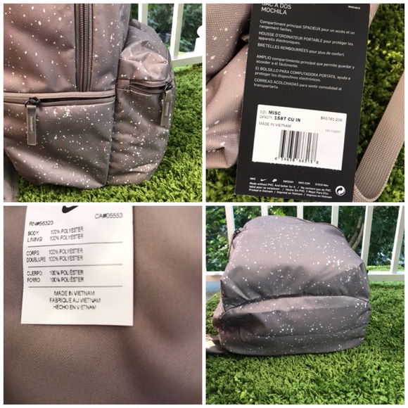 Nike | Bags | Nike Heritage Backpack Print Beige Unisex | Poshmark
